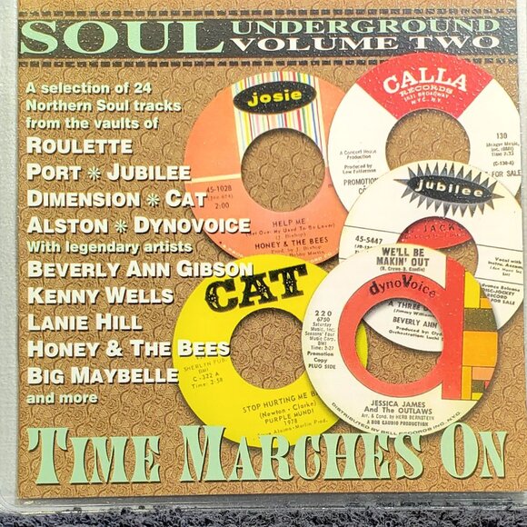 SOUL UNDERGROUND VOL. 2 CD | Other | Vintage Soul Underground Vol2time ...